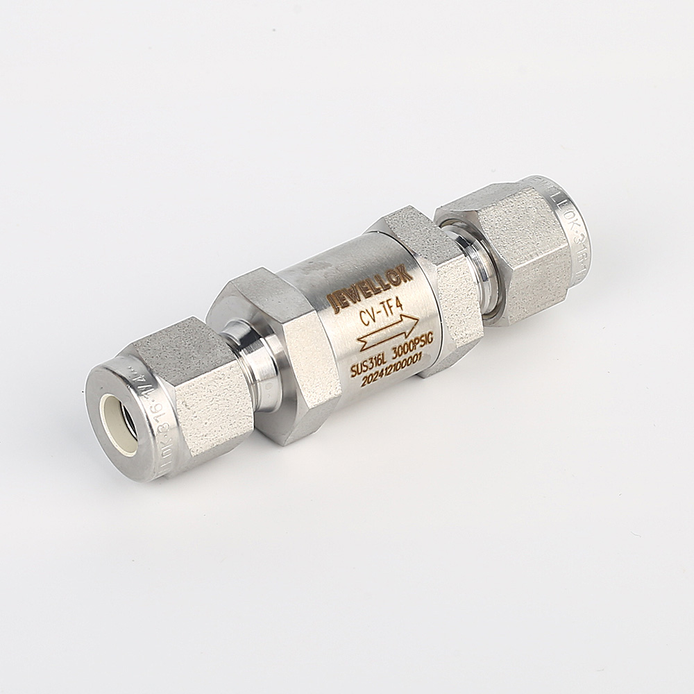 High Pressure High-Purity Welded Check Valves And Low Cracking Pressure ...
