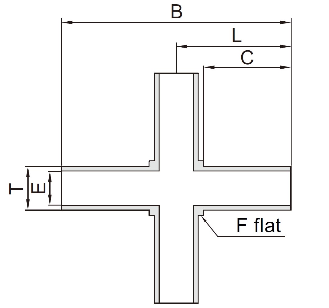 Stainless Steel Ultra Clean Welding Joint Fittings TW Series TRW Series ...