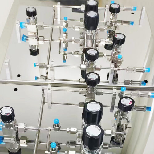 High Purity Semi-Auto Stainless Steel Changeover Manifold System ...